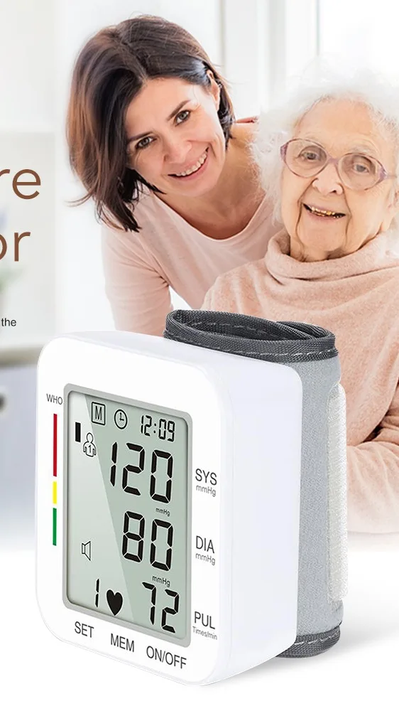 Easy Operate Backlight Rechargeable Bp Machine Digital Fully Automatic ...