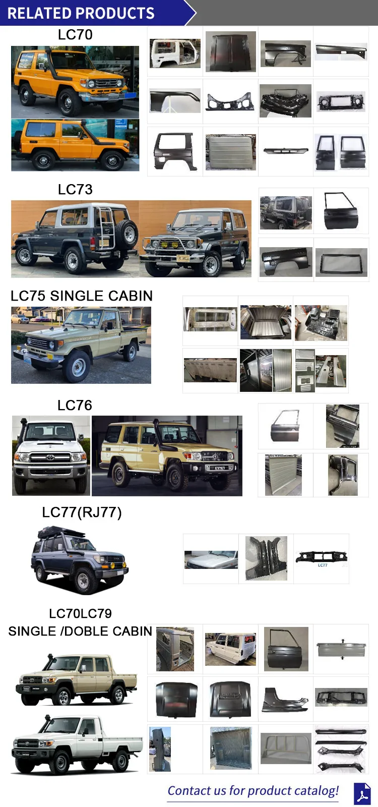 Classic Reproduction Auto Body Kits for Land Cruiser & More