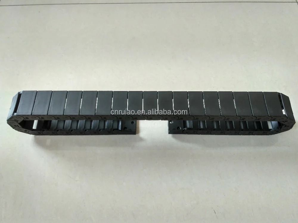 CNC Plastic Cable Track Wire Protection Chain Carrier Chains Cable Drag ...