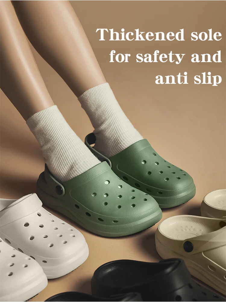DERAN OEM New Men's and Women's Anti-slip Crocks Clogs Shoes Breathe ...