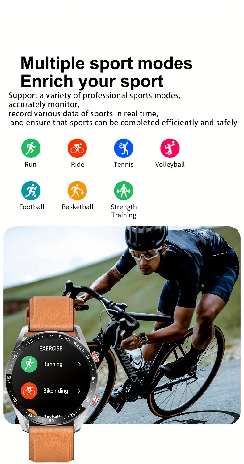 IP67 Waterproof Smart Watch - Fitness & Call Tracking