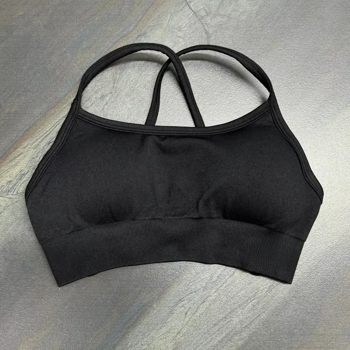 Dynamic Backless Sports Bra With Logo Women Seamless Yoga Top Bra ...