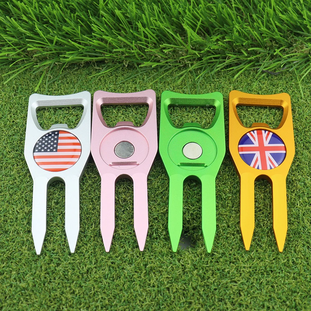 Oem Factory Custom Golf Ball Marker Bottle Opener Repair Golf Divot ...