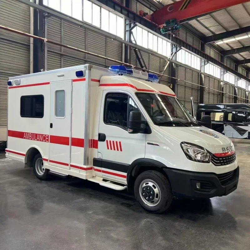 Diesel Fuel Hospital Ambulance Patient Rescue Vehicle 4*2 Drive ...