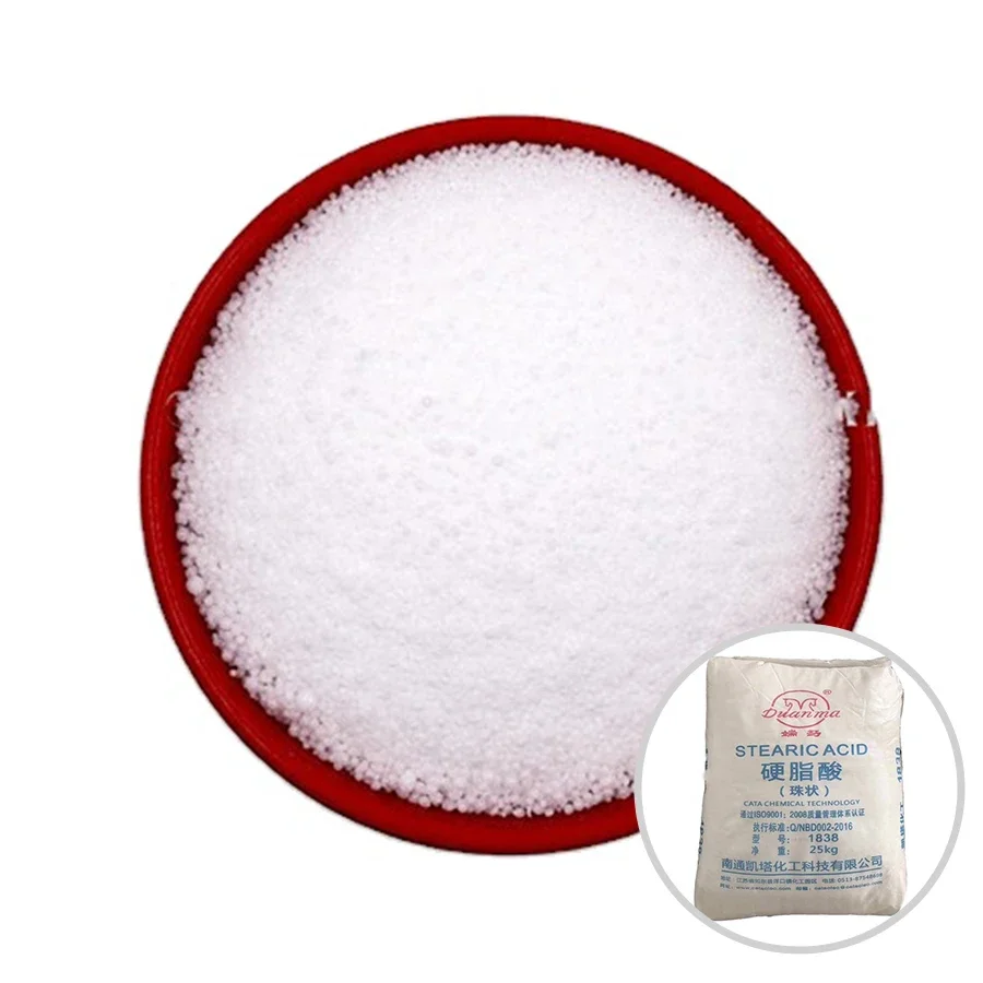 Rubber Grade Stearic Acid Plastic Auxiliary Agents Stearic Acid ...