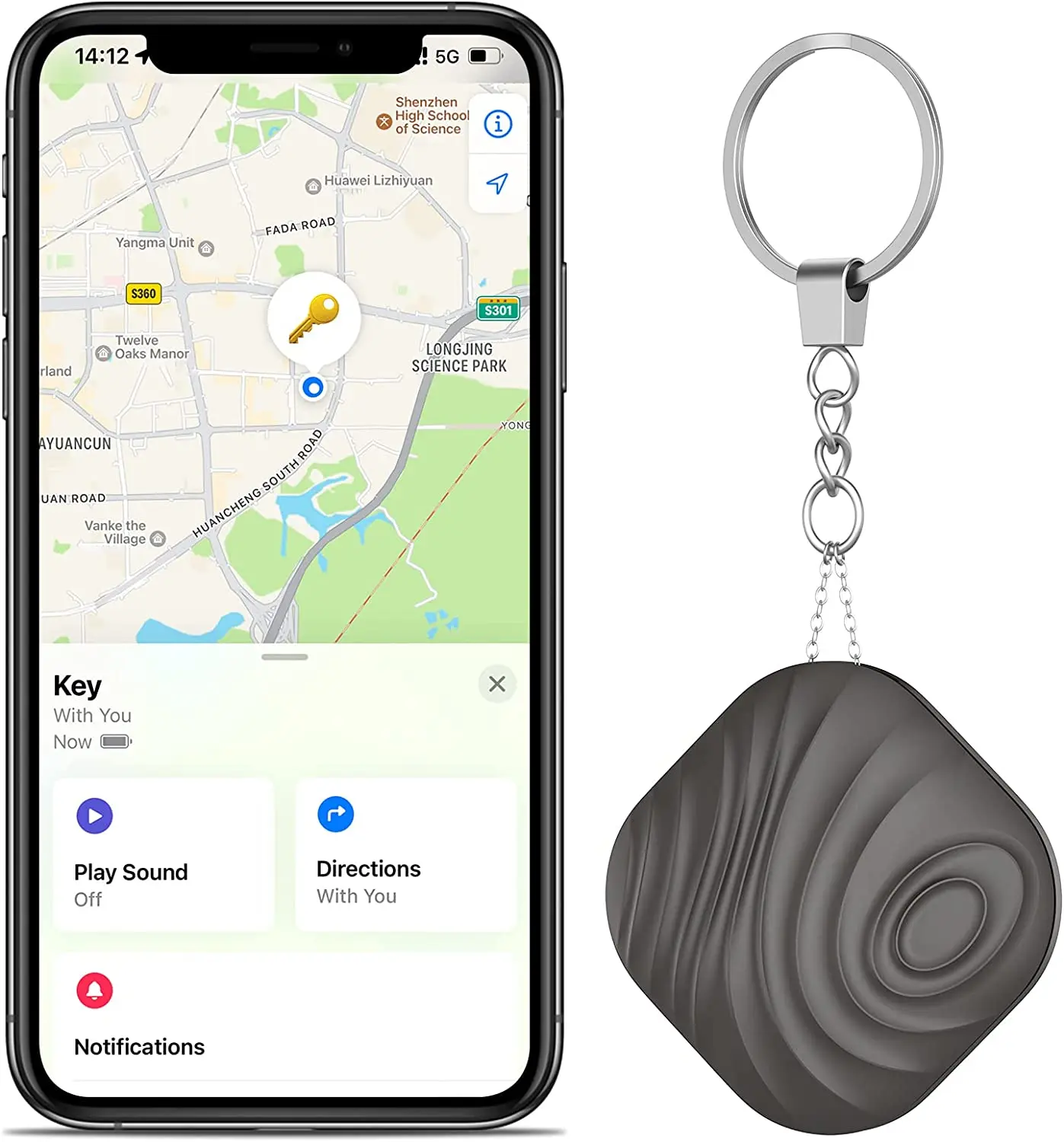 BT Tracker Locator - Real Time Anti Lost Smart Key Finder