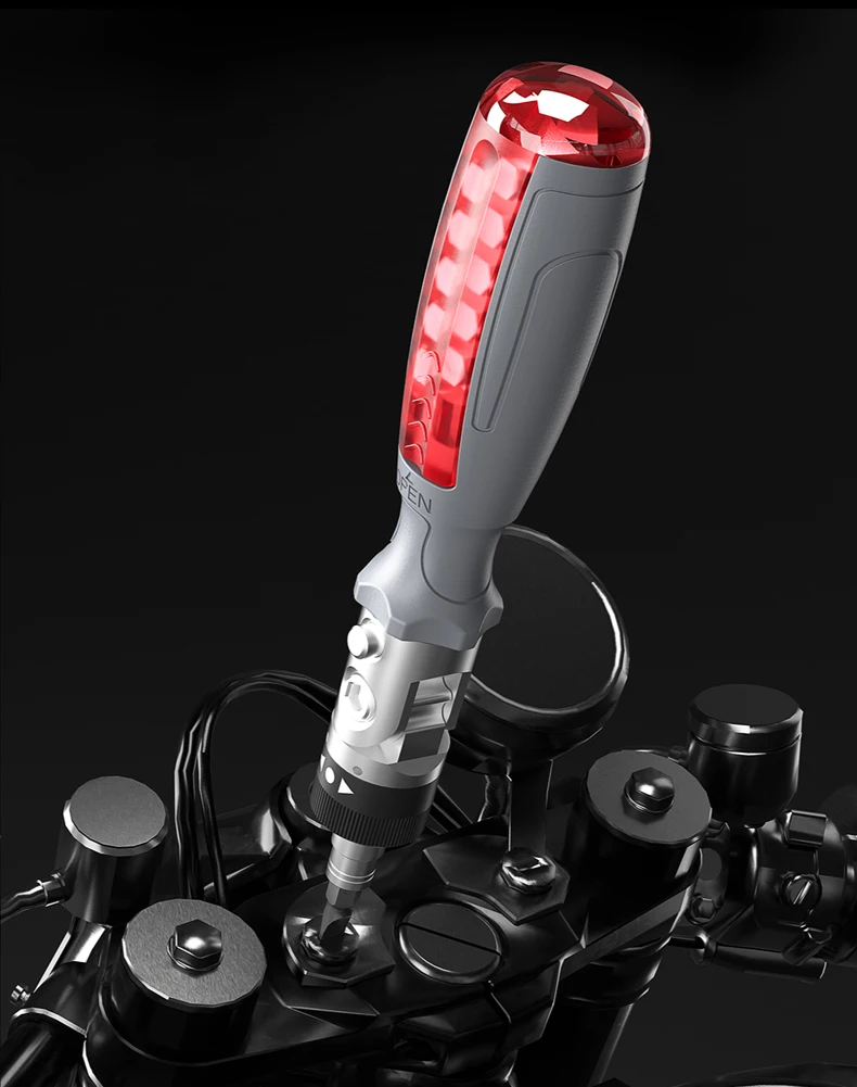 Glede Magnetic Multiangle Ratchet Screw Driver Tool Set With High ...