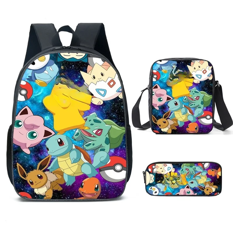 Newstar Cartoon 3pcs Backpack Travel Backpack School Backpack For Teen ...