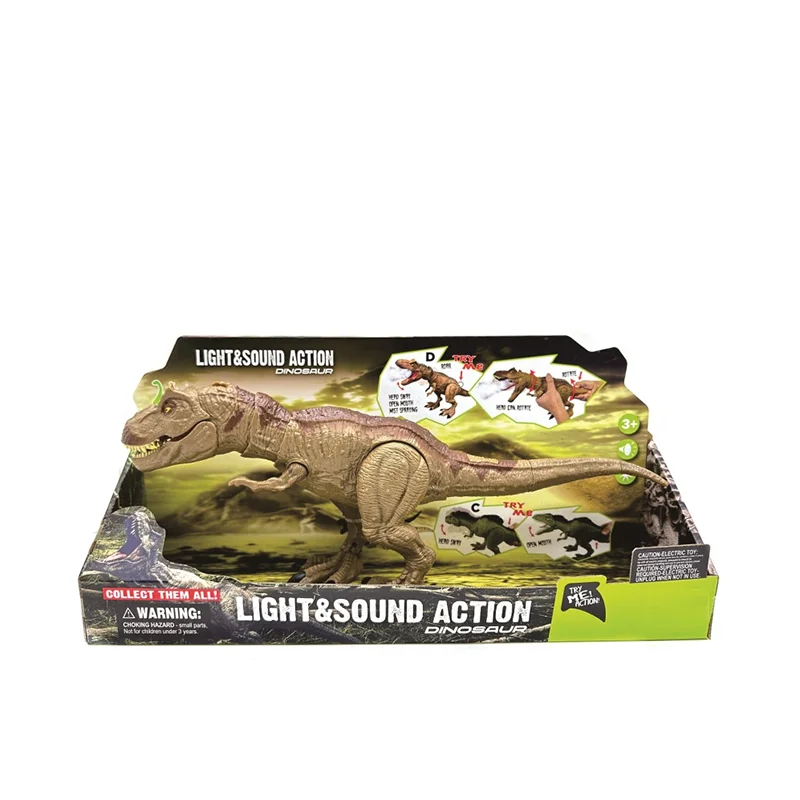Realistic T-Rex Toy for Kids - Battery-Operated Dinosaur