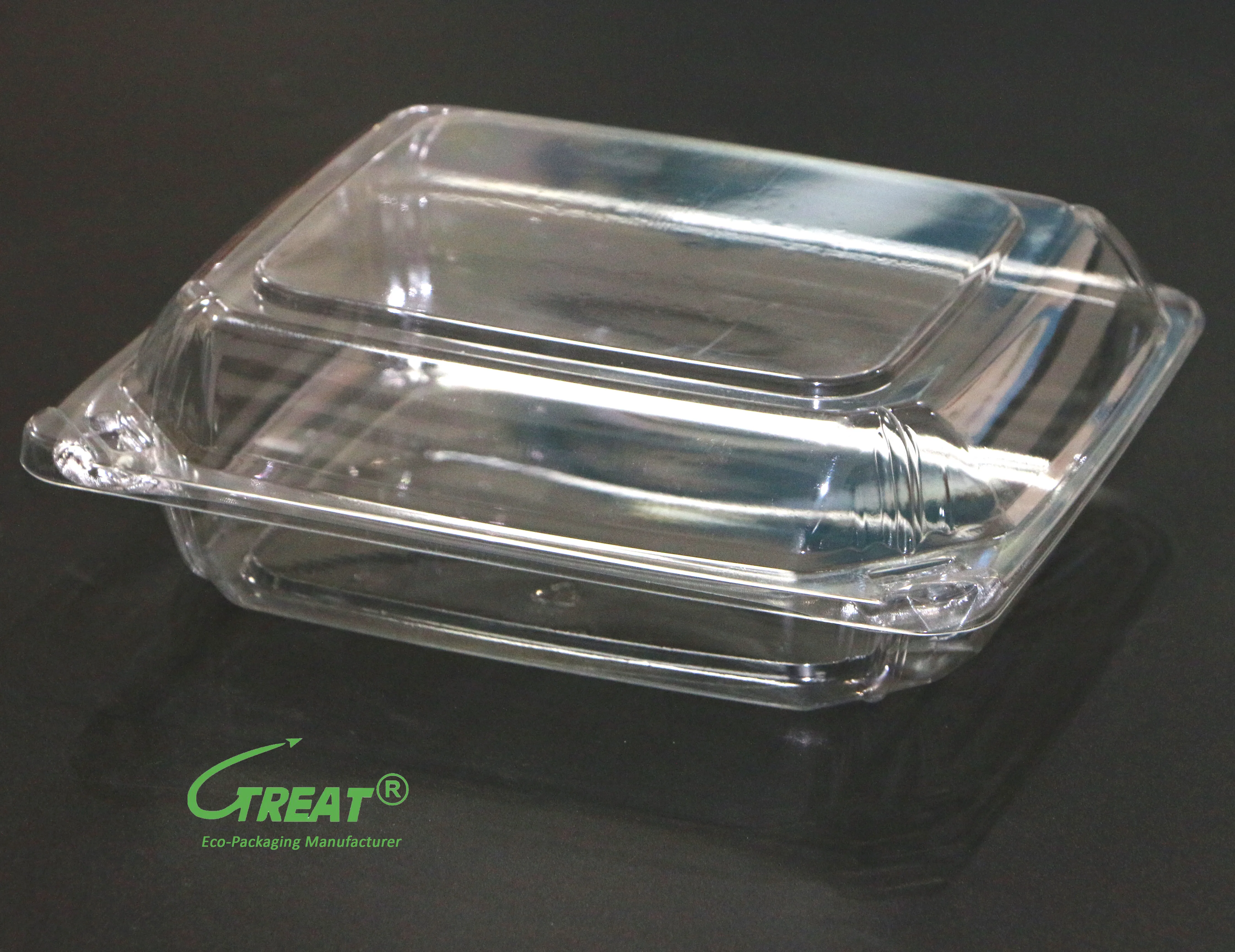 Eco Friendly Disposable Bakery Hamburger Pet Plastic Packaging ...