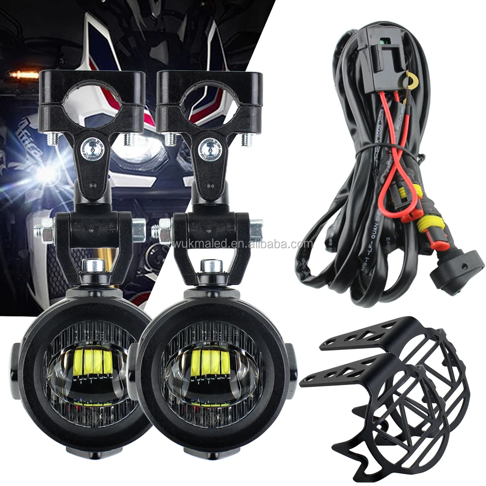 Led Fog Lamp Fog Driving Light Motorcycle Auxiliary Lights Fit for BMW R1200GS/ADV K1600 R1200GS ...