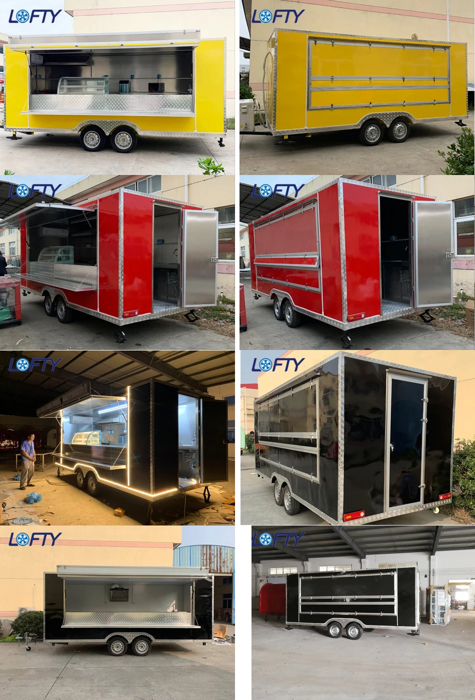 Enclosed Cargo Mini Mobile Concession Food Trailer Australian Roast ...