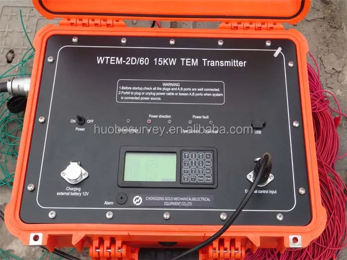 Transient Electromagnetic Instrument (TEM) for Geophysical Exploration