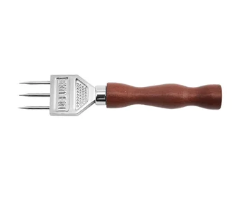Stainless Steel Trident Ice Safety Picks With Wooden Handle Bar ...