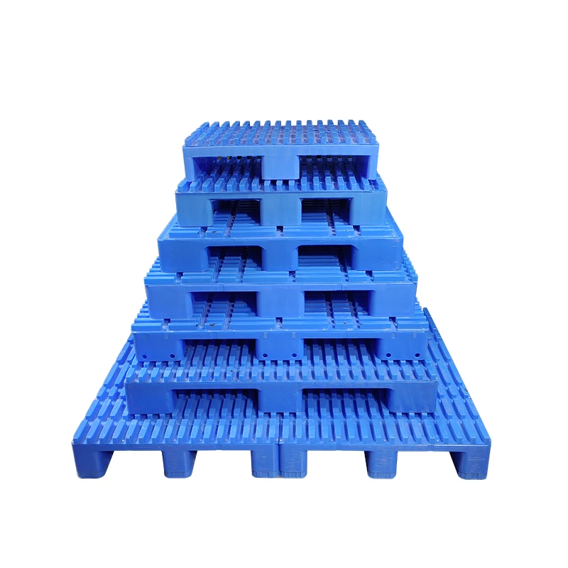 1200x1000x160 Mm Heavy Duty Racking Three Runners Plastic Pallet For ...