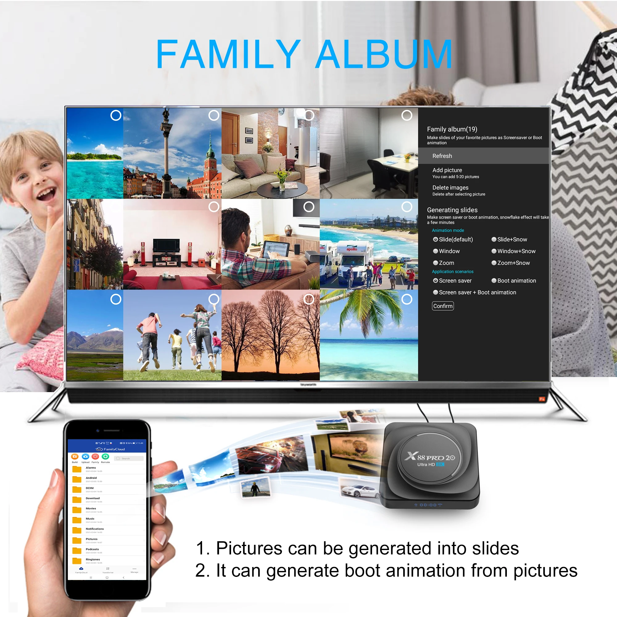 Ott Tv Box Rockchip Rk3566 Bt Remote Control Media Player X88pro X88 ...