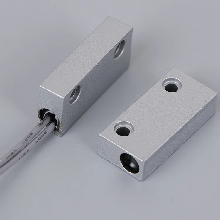 Surface Mounted Magnetic Door Contact Switch Metal Magnetic Sensor ...