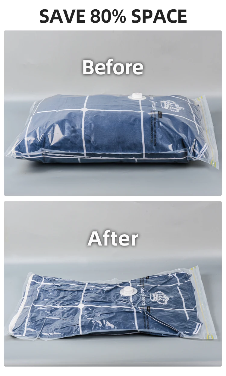 Eco Friendly Space Saver Compressed Bag Vacuum Storage Bag Household ...