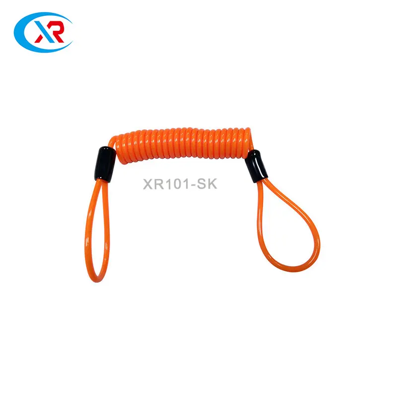 Oem Functional Retractable Steel Wire Rope Pvc Tool Lanyard With Rotary ...