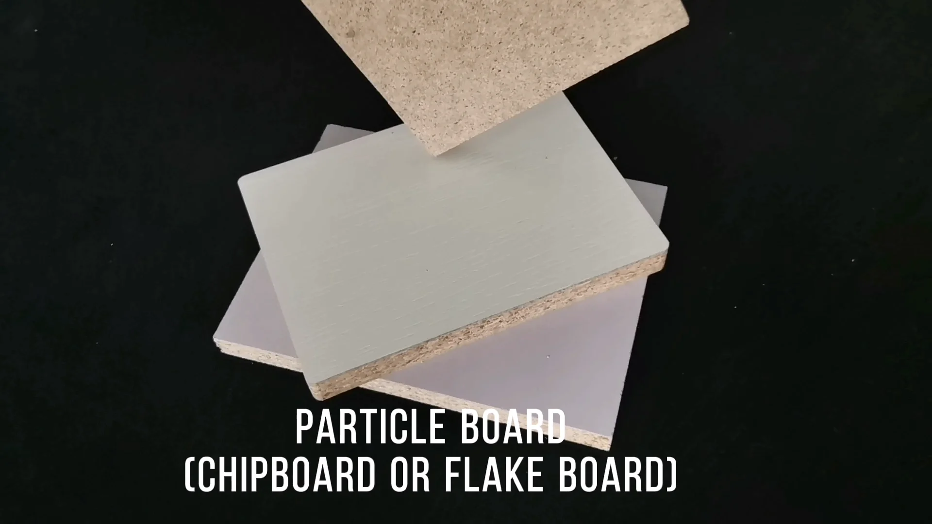 Cheap 1220*2440mm Pitted Surface Melamine Particle Board 11mm ...