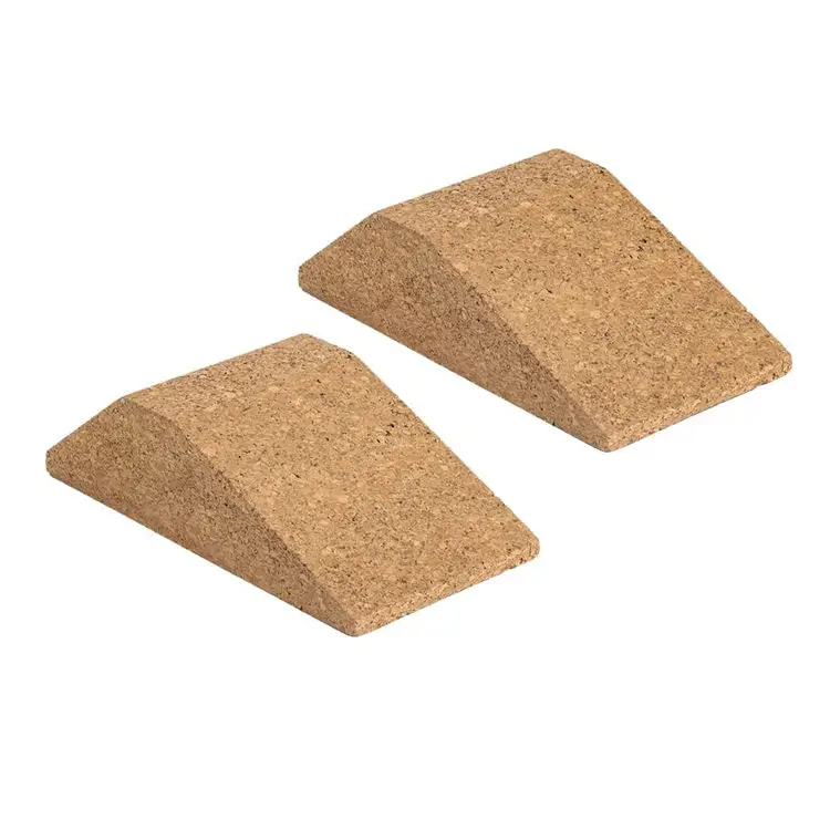 Bodybuilding Slant Board Calf Raise - Wooden Cork Squat Wedge Block