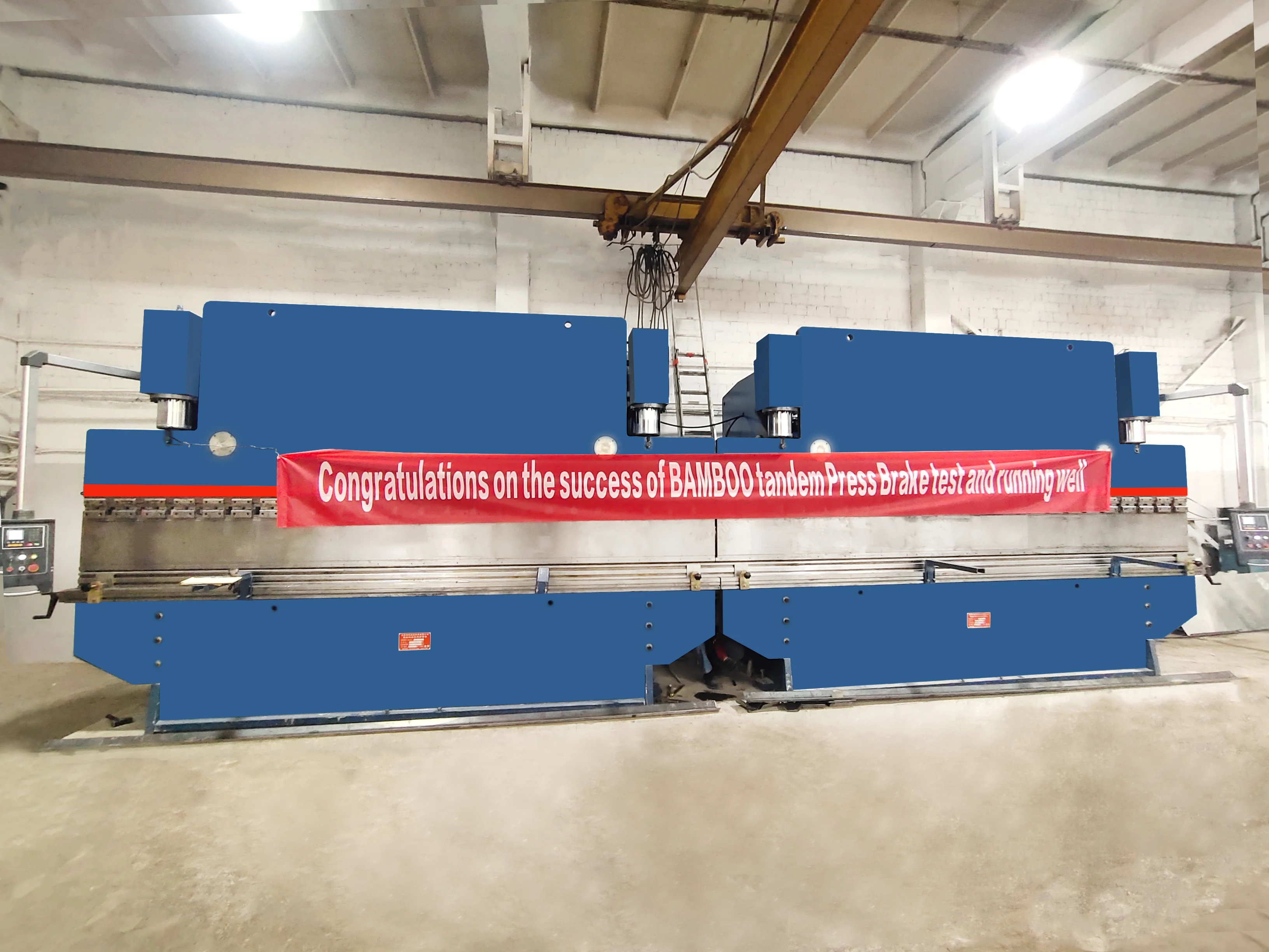 Hydraulic Cnc Tandem Press Brake For Street Light Pole 12m Street Light ...