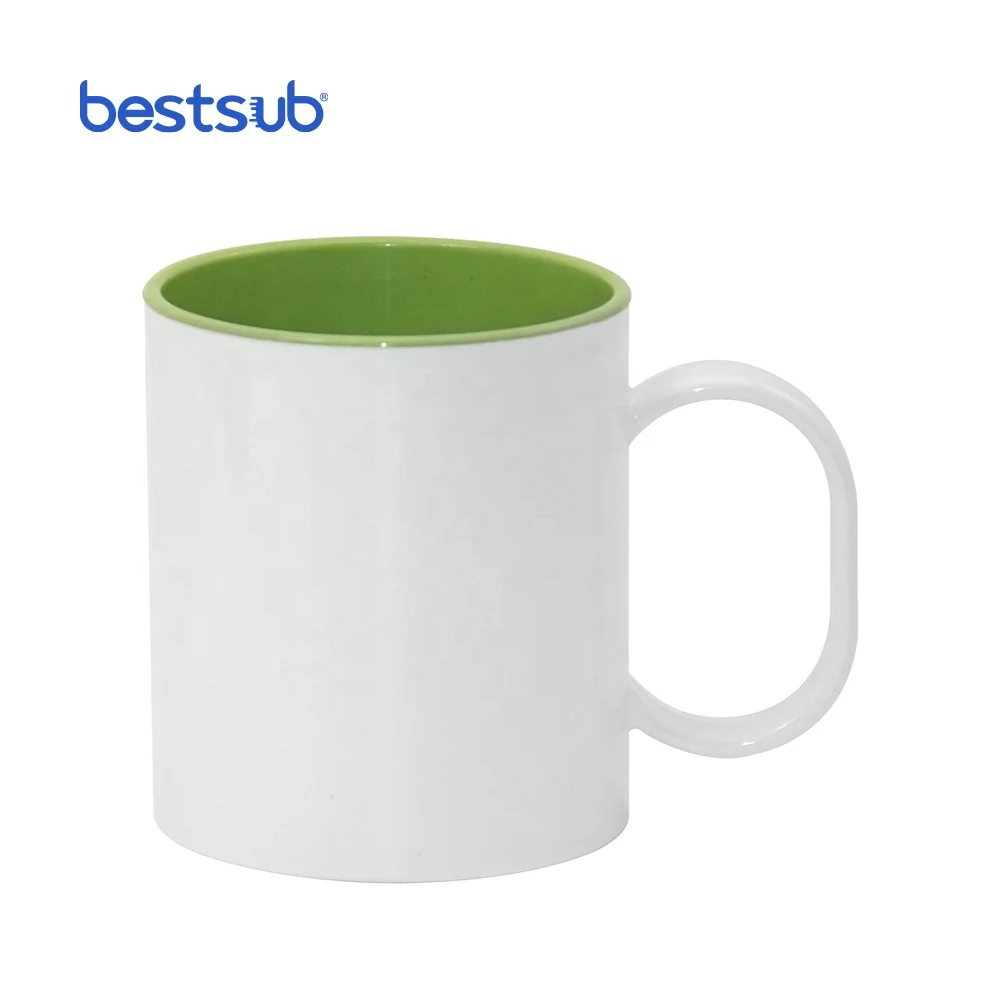 Bestsub Plastic Sublimation Coffee Tea Mug Cup BPM05