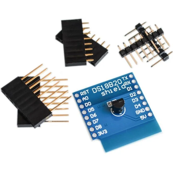 Wemos Esp8266 D1 Mini Temperature Sensor Shield For Raspberry Pi Wi-fi ...