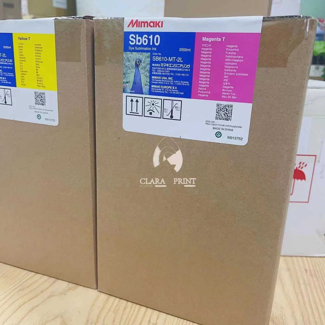 Original Mimaki Sb610 Ink 1000ml Use For Ts100-1600 Sublimation Printer ...