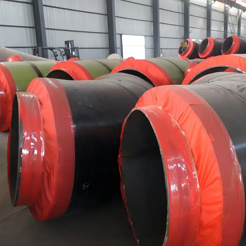 Prefabricated Directly Buried Steam Thermal Insulation Steel Pipe ...