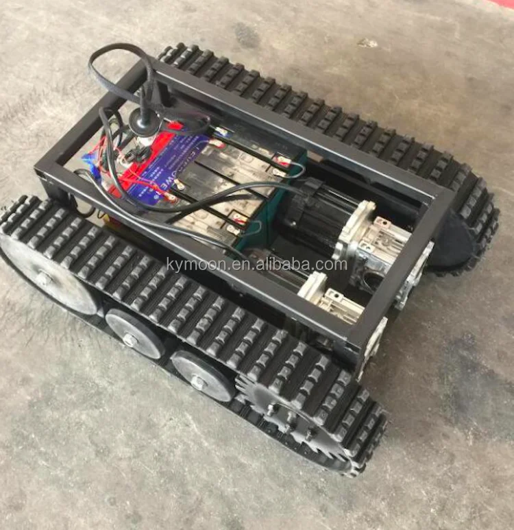 Robot Rubber Track Platform - All Terrain & Durable