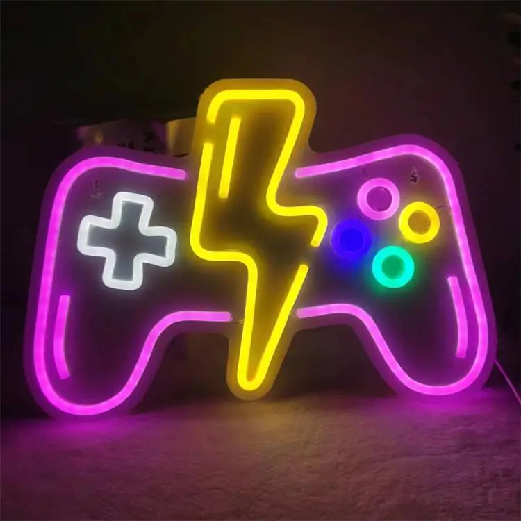Custom Gamepad Shape Neon Light - Perfect for Kids’ Birthdays