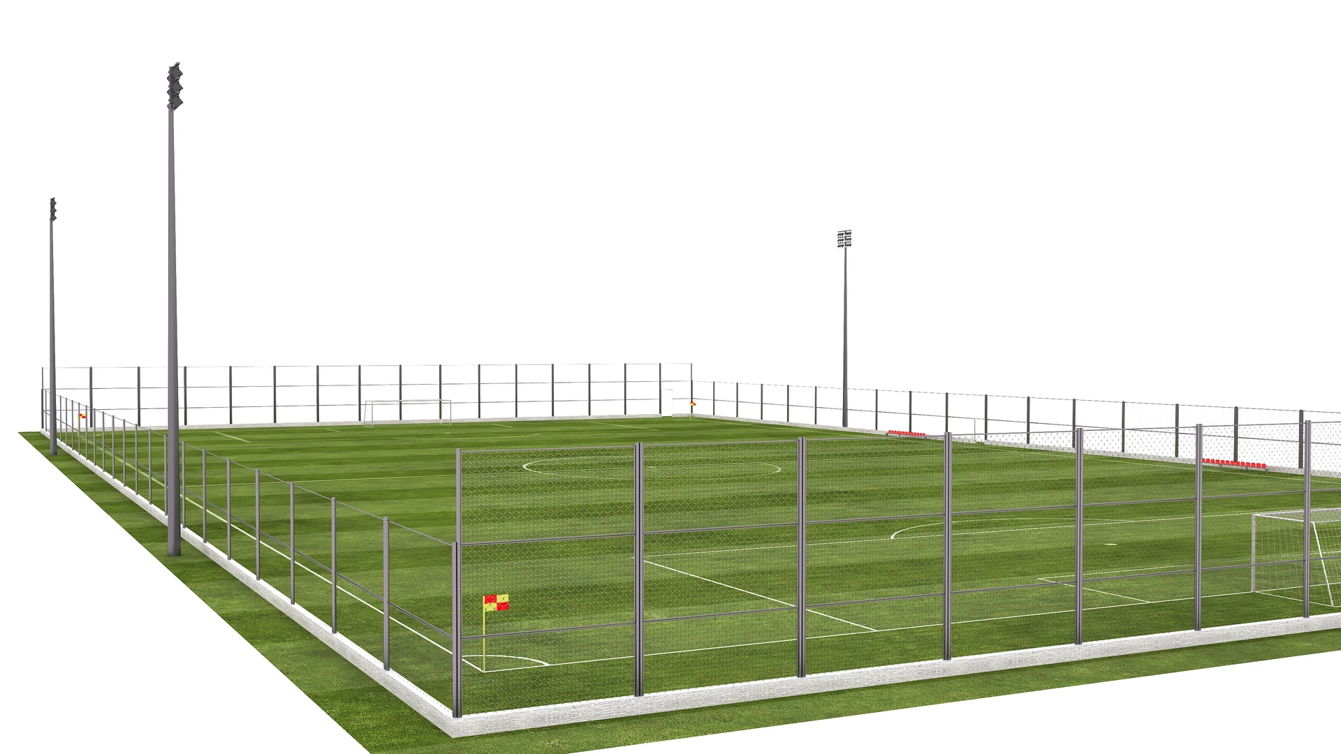 Factory Panna Training Football Court Sports Equipment Soccer Goal ...