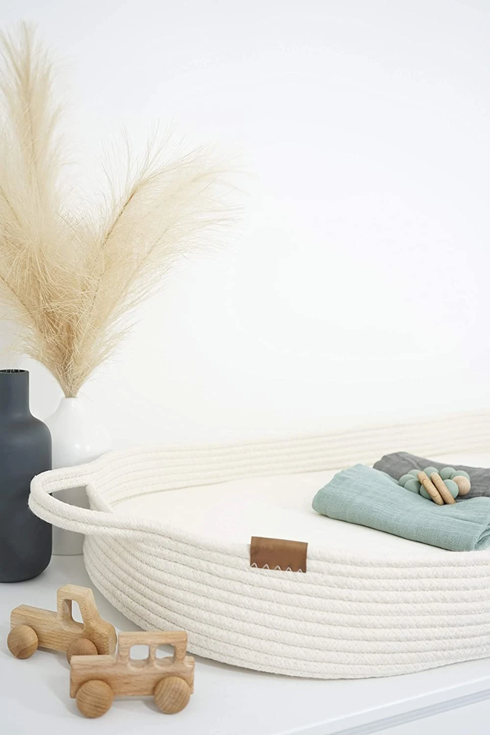 Eco-friendly Functional Baby Nappy Changing Moses Basket Foldable ...