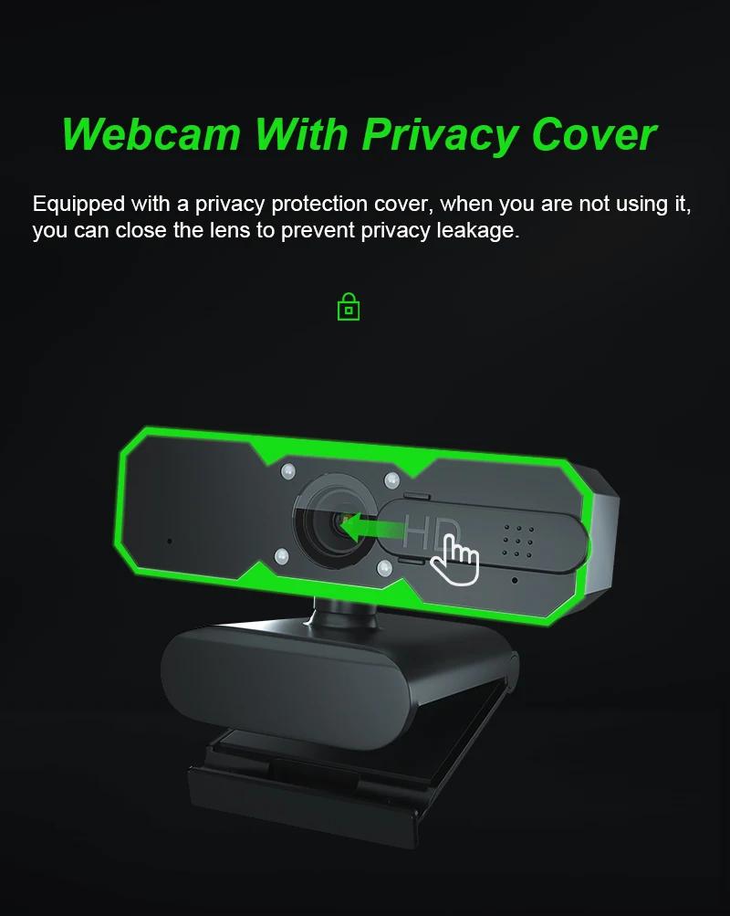 Anywii Factory Oem H782 Fhd Rgb Lights Gaming Webcam Web Camera 1080p ...