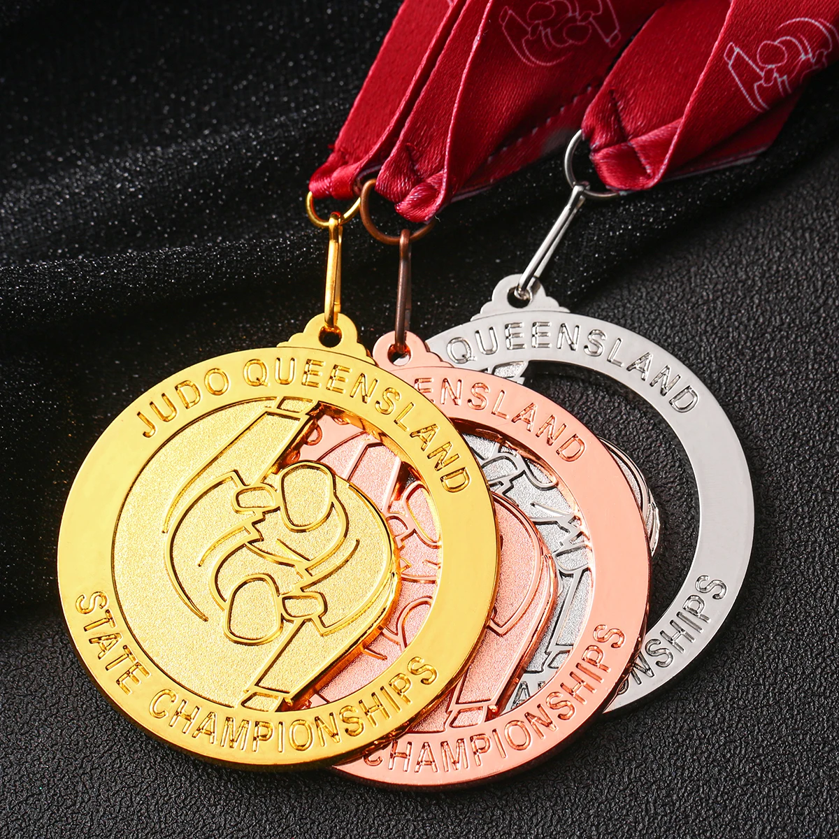 Custom Zinc Alloy 3D Metal Medals - Sports Finisher Awards