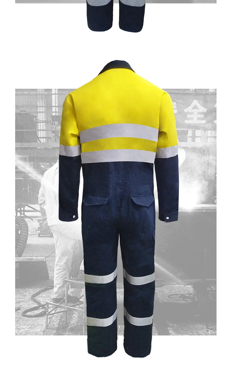 Reflective Electrician Safety Uniform - Industrial Workwear