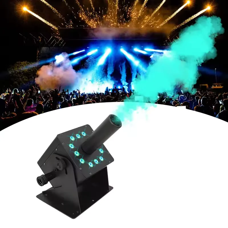 180w DMX Control Smoke Fog Cannon Machine for Disco Party