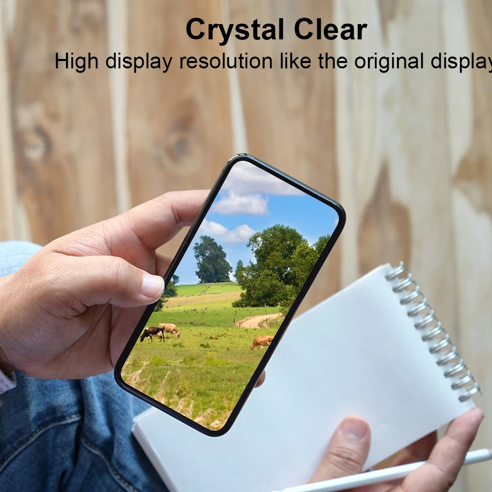 99% Transparency HD Clear Glass Screen Protectors for Iphone