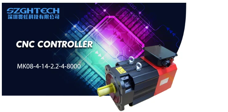 GH Small Spindle Motor Kit 35nm 1500RPM CNC Router Motor