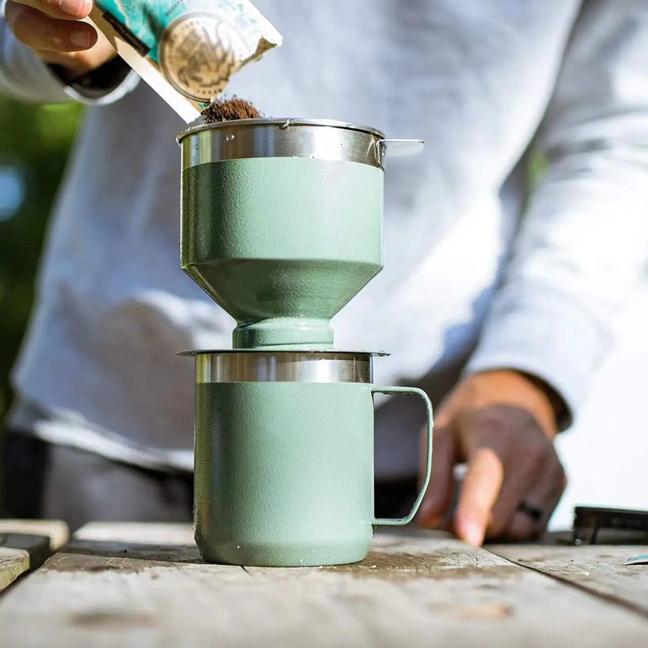 Outdoor Espresso Maker - Perfect for Camping & Coffee Lovers