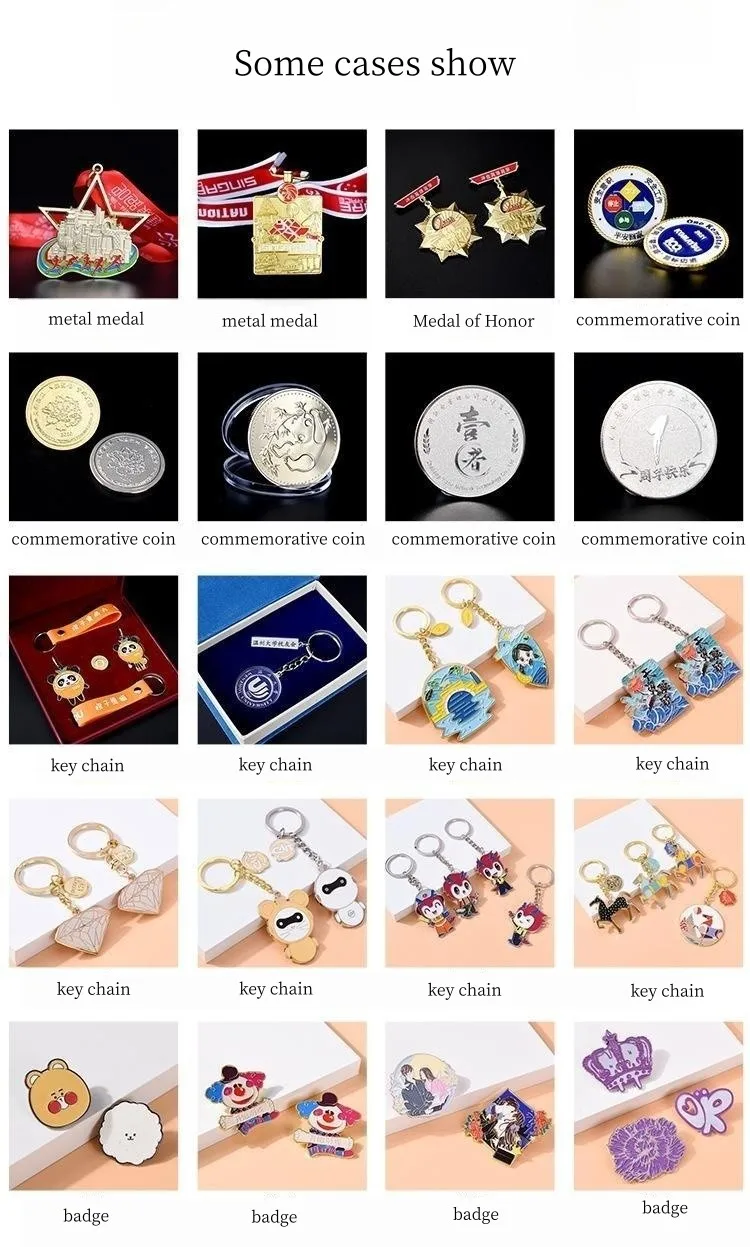 Metal Badge Brooch Customized Company Logo Division Emblem Zinc Alloy ...