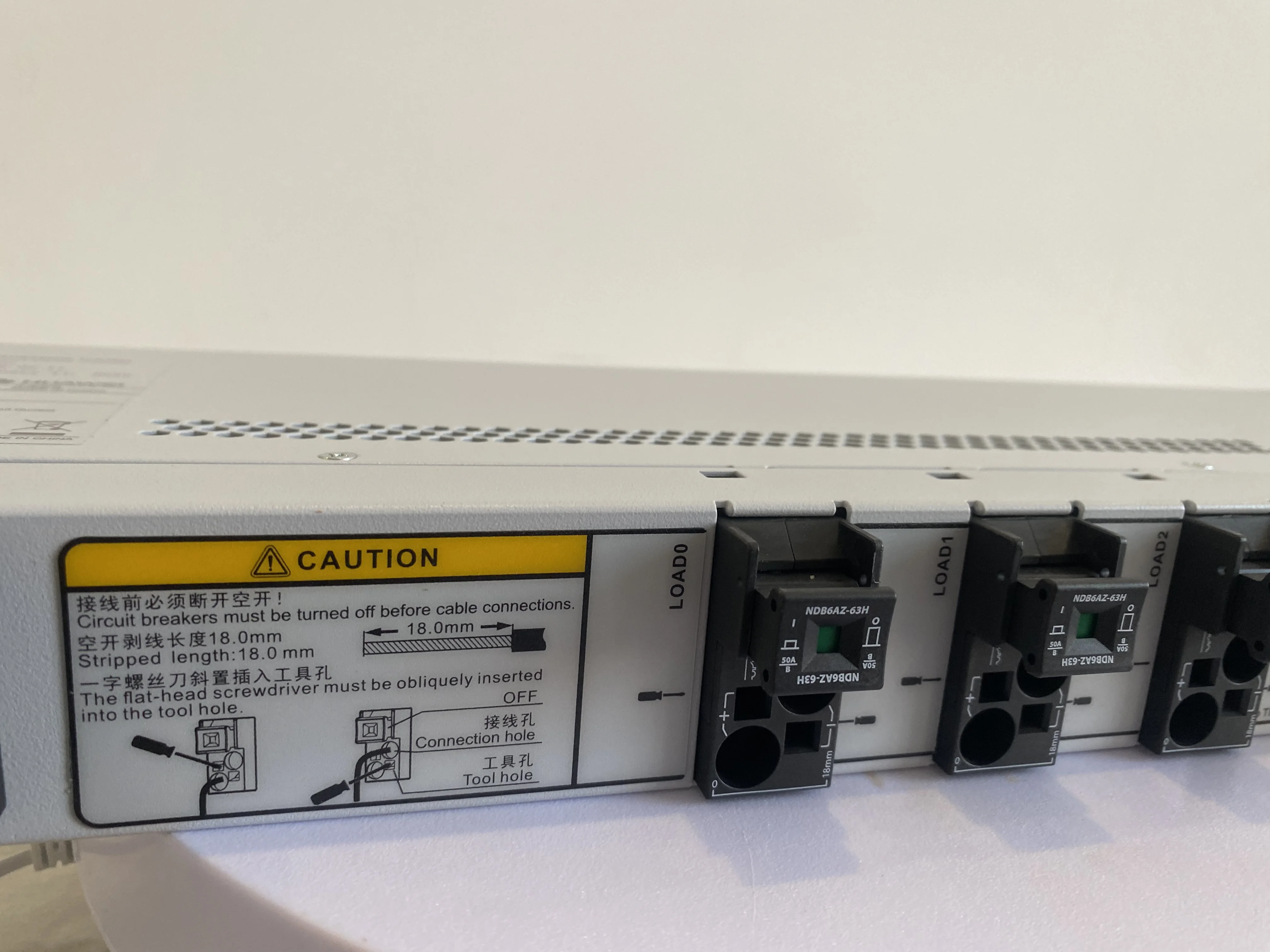 HUA-WEI RRU & DCDU 16D - Efficient Telecom Power Solutions