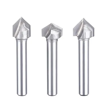 V-groove Oblique Tip Knife Trimmer Head Engraving Machine Woodworking ...