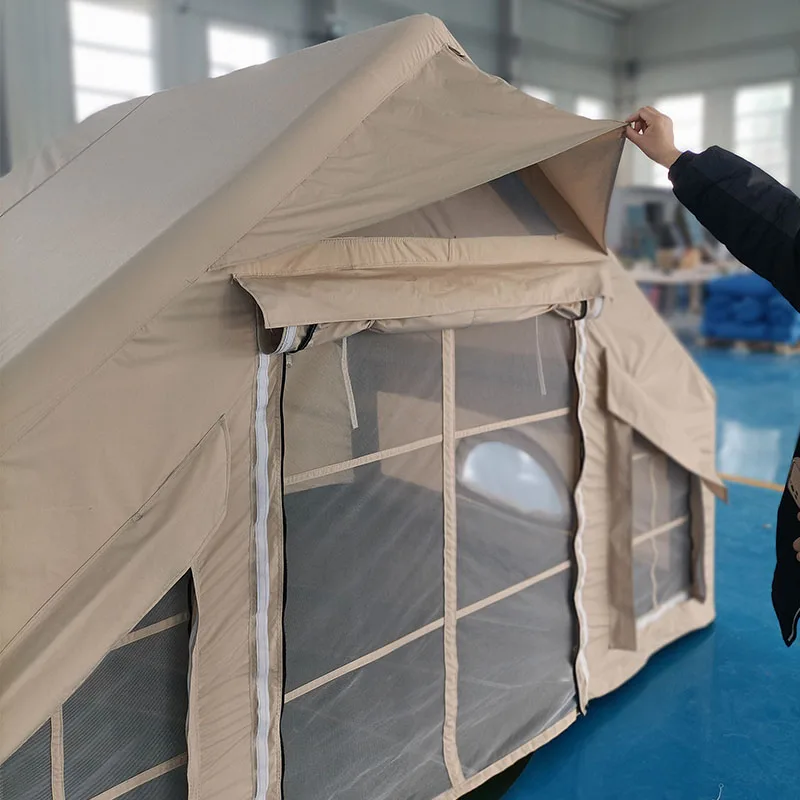 No Need to Build Rain Proof Inflatable Tents for Outdoor Camping