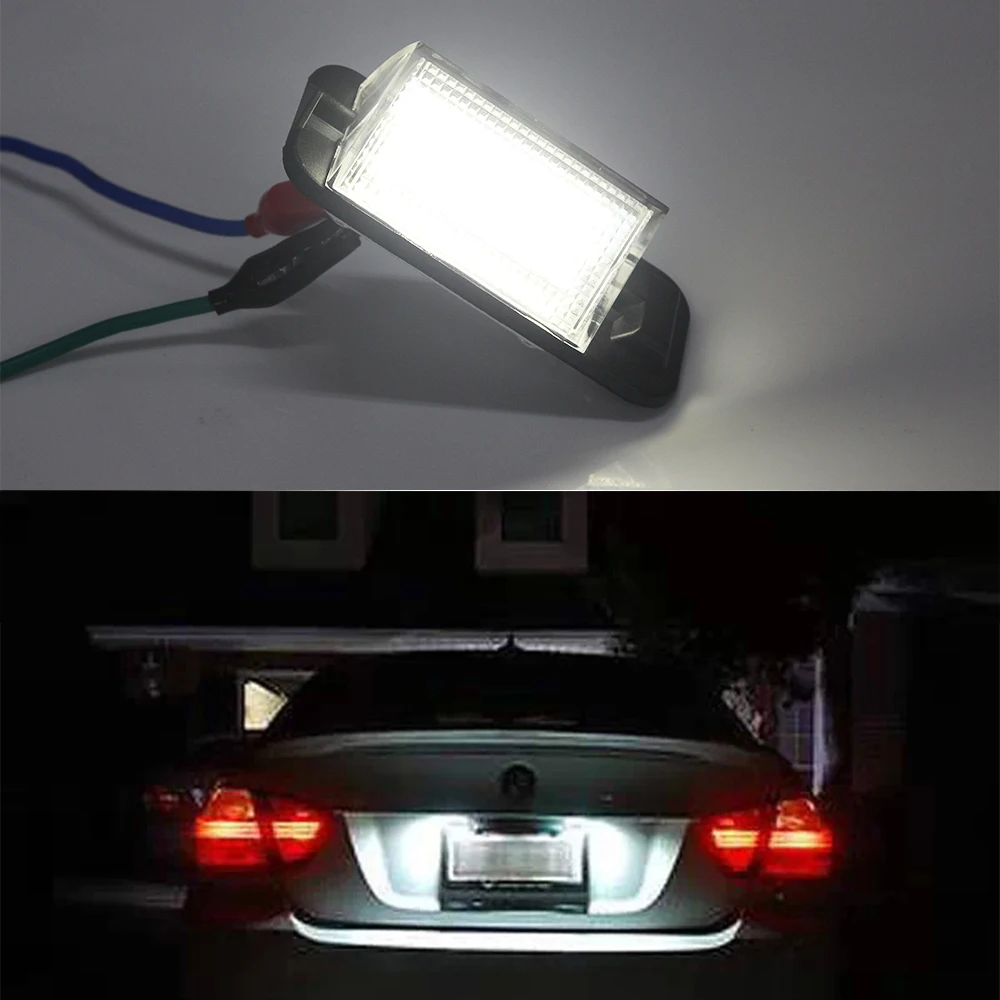 Led Car License Plate Light Rear Number Lamp Canbus No Error For Bmw 3 ...