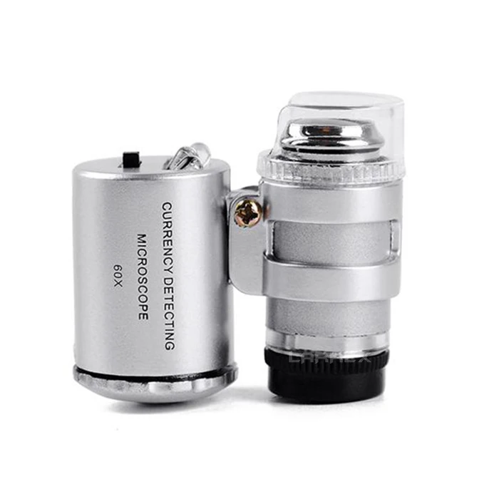 Handhandle Educational Mini 60x Portable Microscope Magnifying Mini ...
