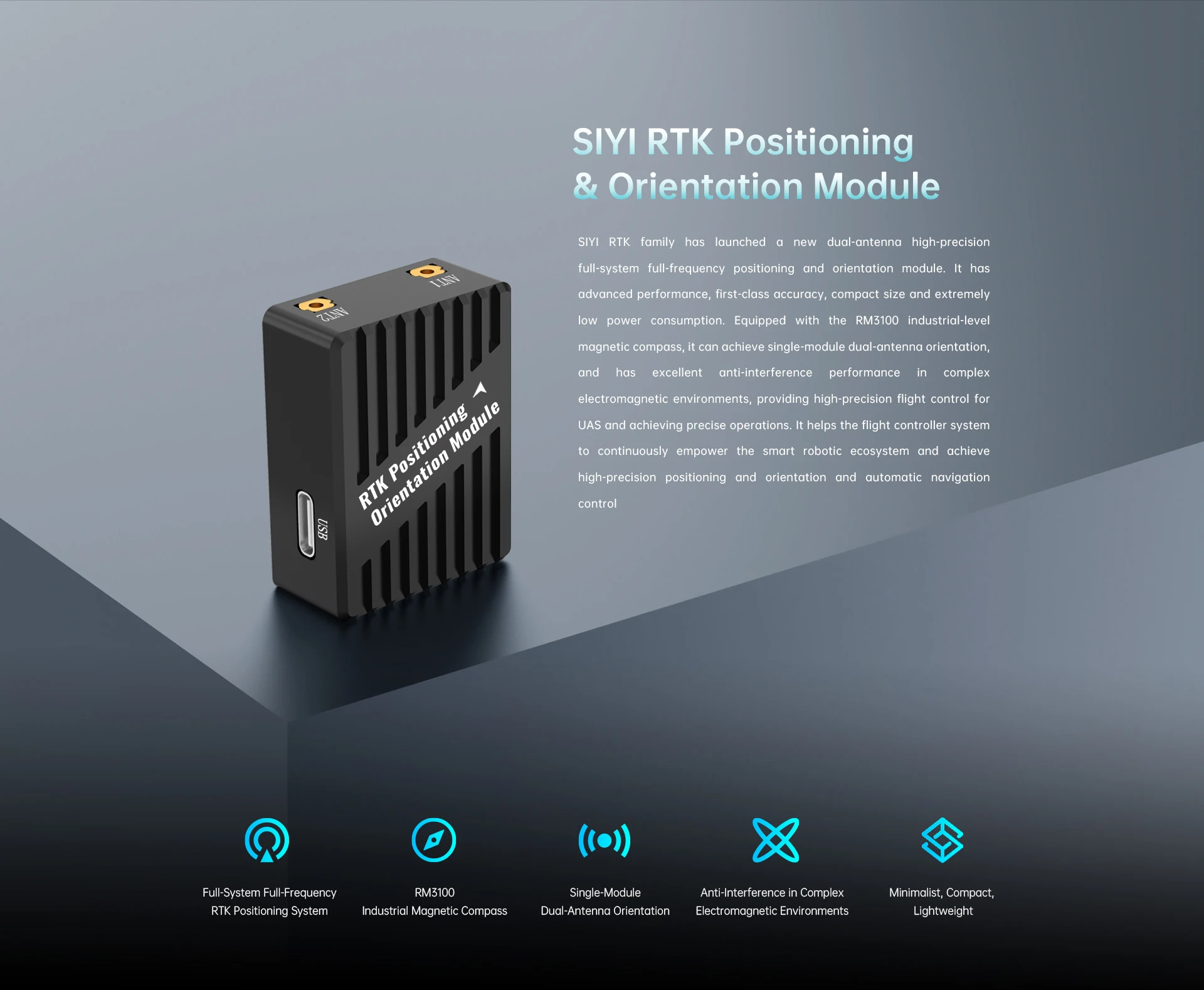 SIYI RTK Positioning - High Precision for Universal Models