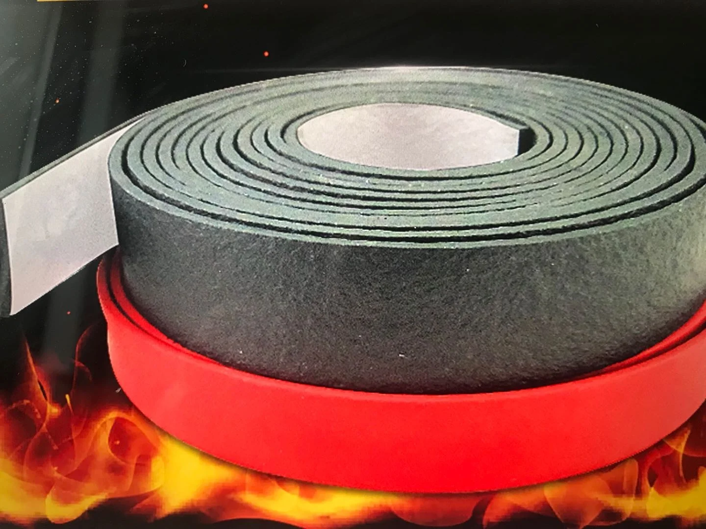 99% Corrugated Flexible Graphite Sheet Industrial Grade Sealing Tape ...
