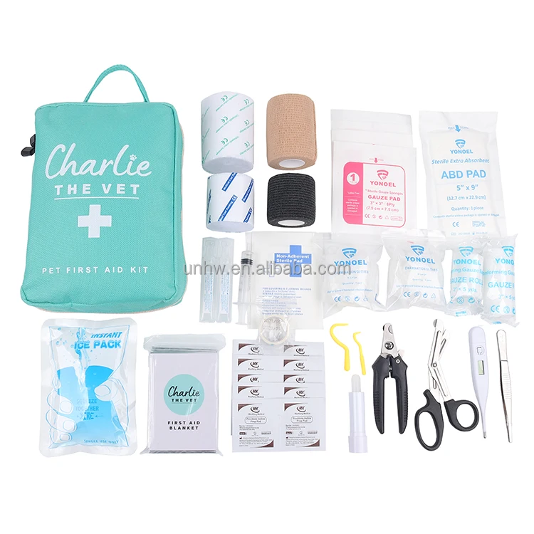 Customized Waterproof Pet First Aid Kit Durable Pet Medical Supplies ...